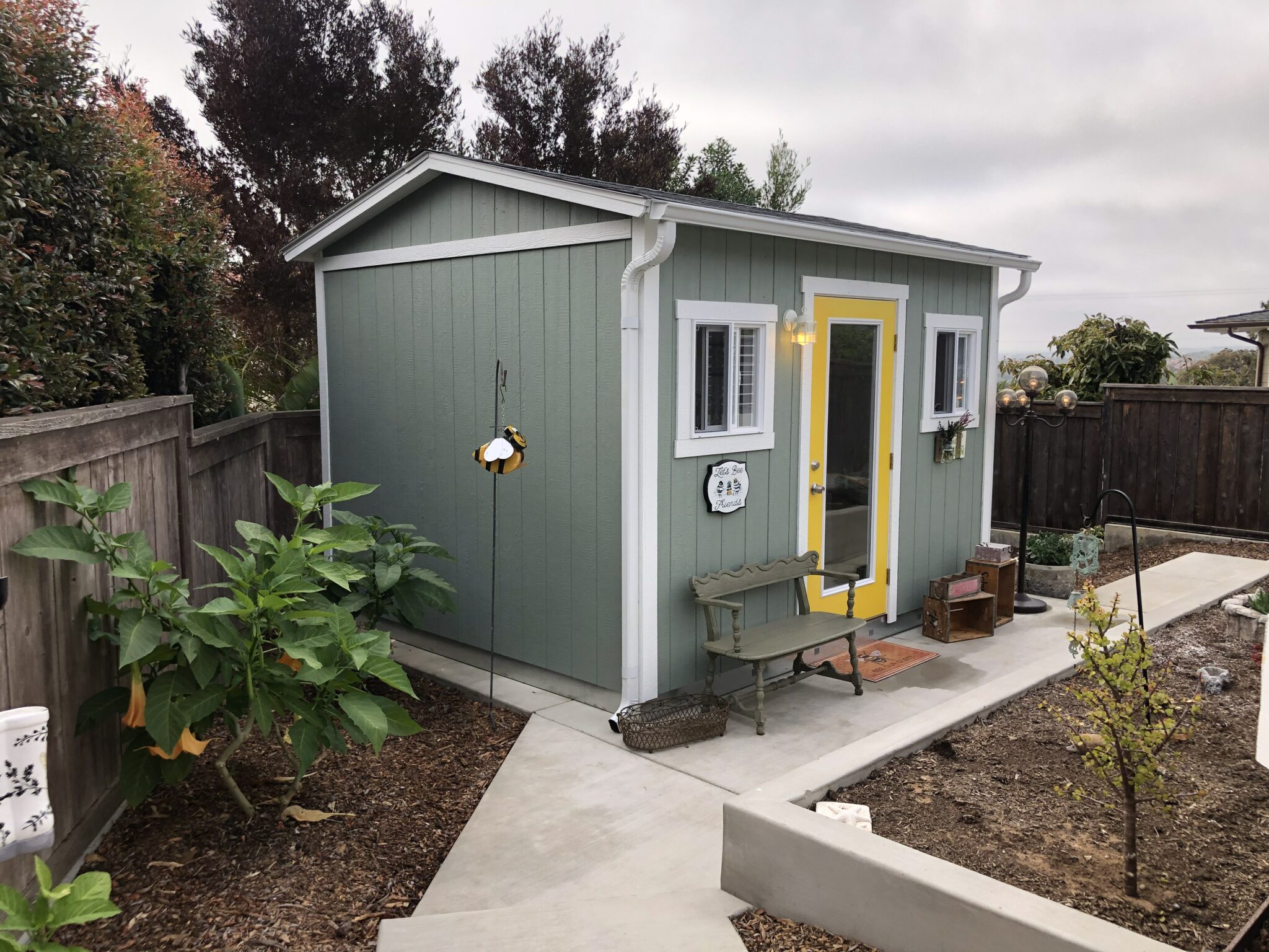 Kathy’s Bee Shed She Shed: A Backyard Retreat Filled with Memories
