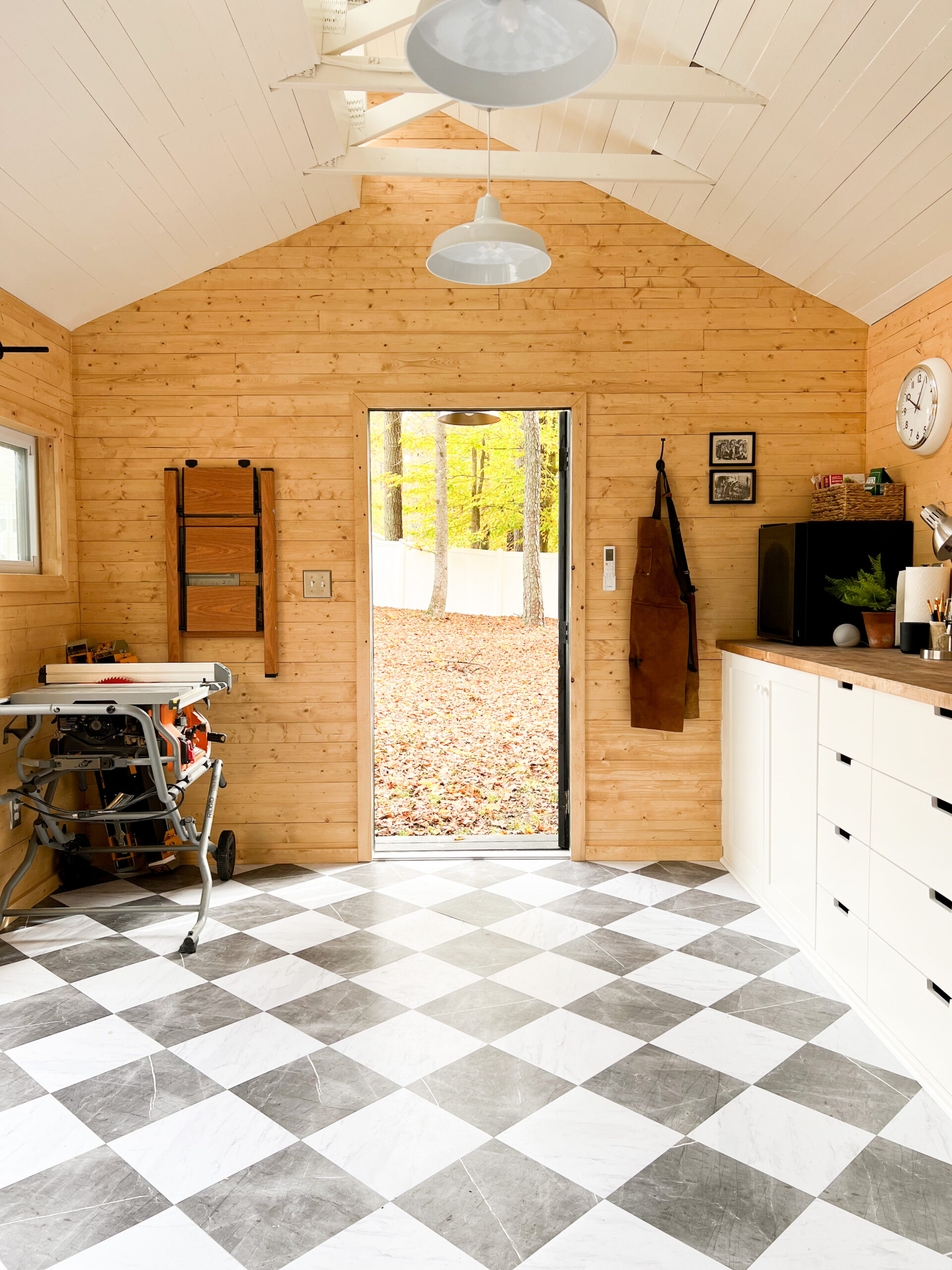 Cass’ Workshop Shed | Tuff Shed | DIY Workshop Shed | United States